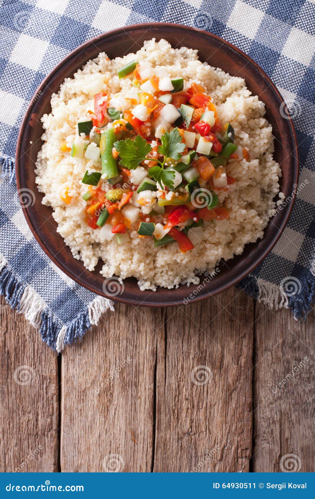 Cuscus Top View Texture Stock Photo | CartoonDealer.com #135772890