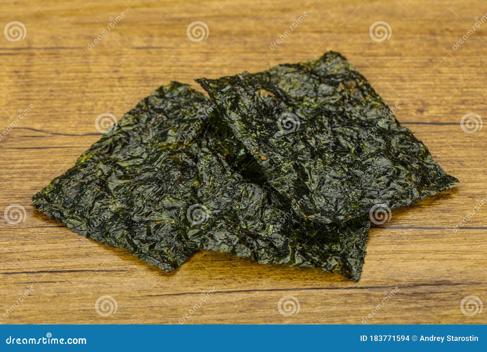 Asian Cuisine Nori Sheets Chips Stock Photo - Image of healthy, japan ...