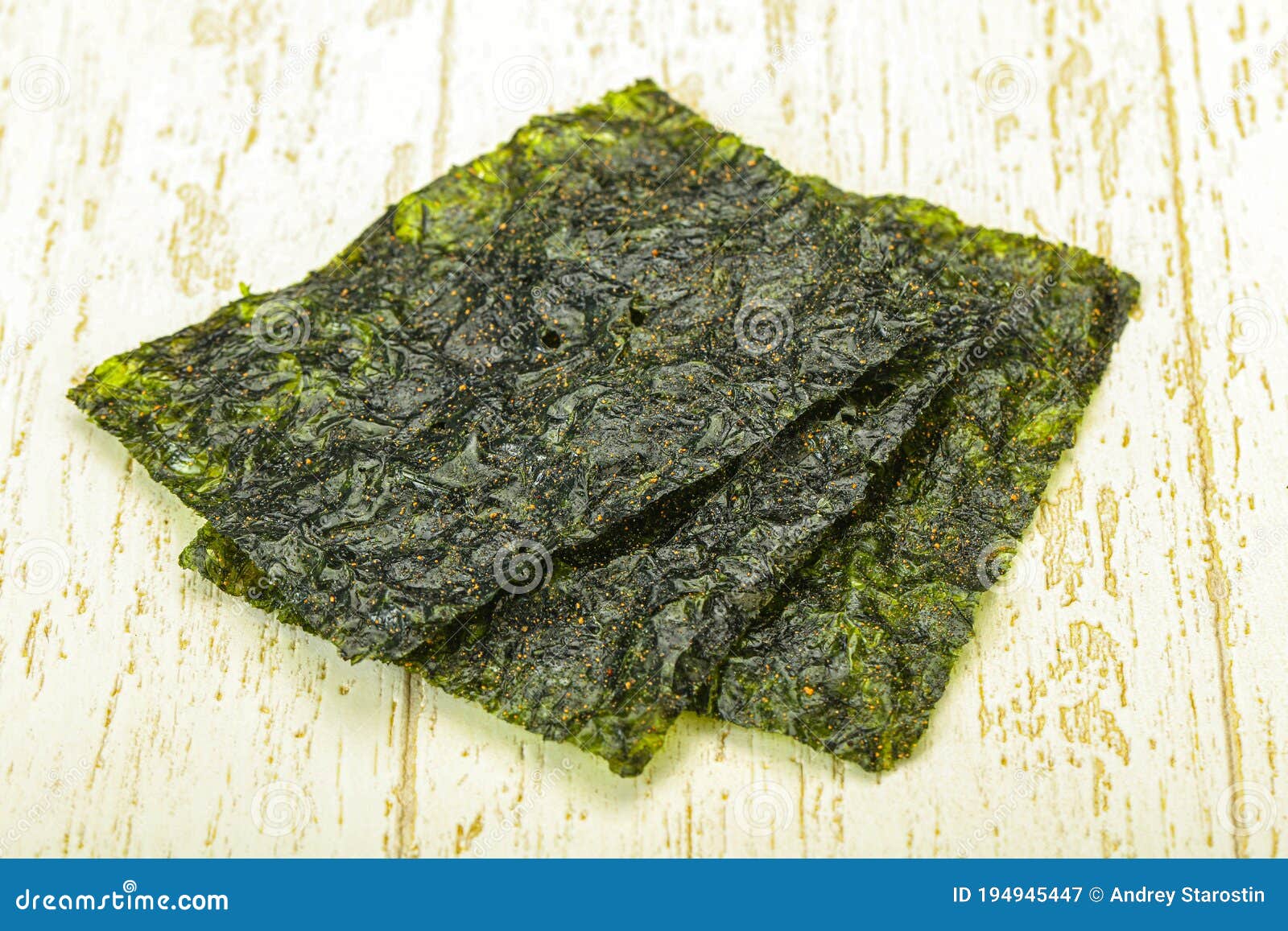 Asian Cuisine Nori Sheets Chips Stock Image - Image of white, food ...