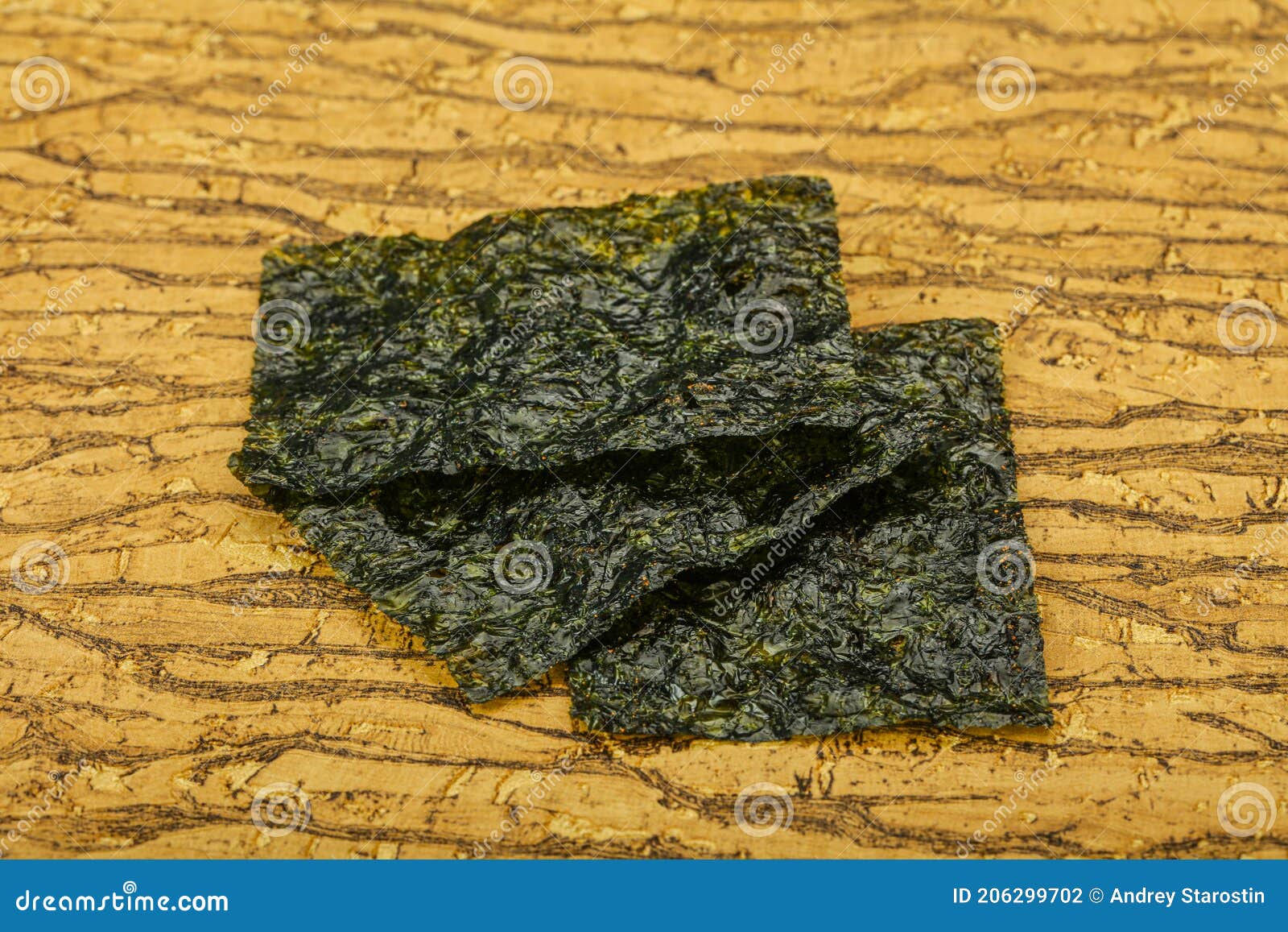 Asian Cuisine Nori Sheets Chips Stock Photo - Image of nori, seafood ...