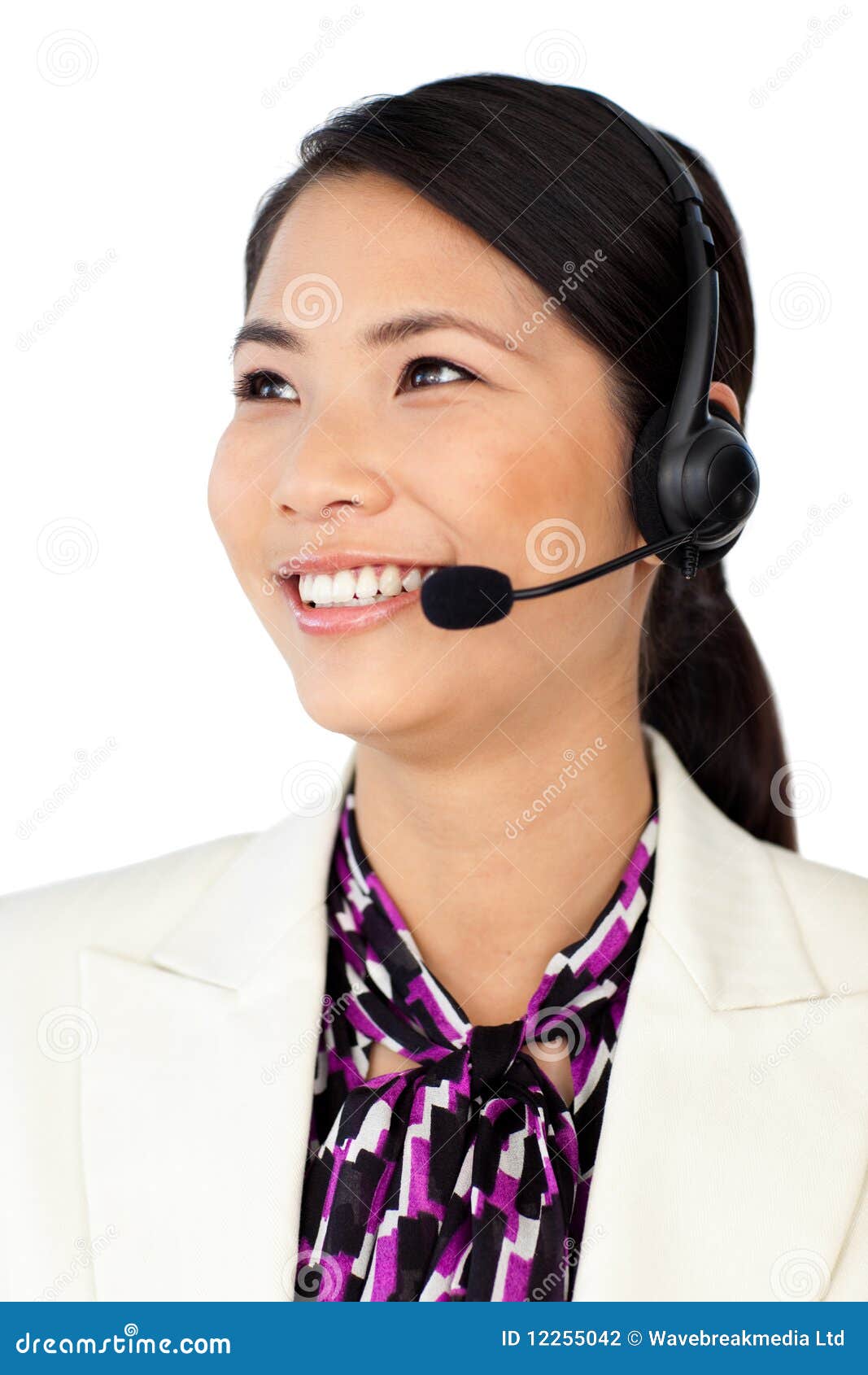 Asian Customer Service Representative Stock Photo - Image of helpdesk ...