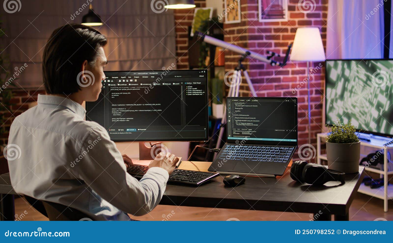 Asian Developer Programming Code on Firewall Server Stock Photo - Image of program, person ...