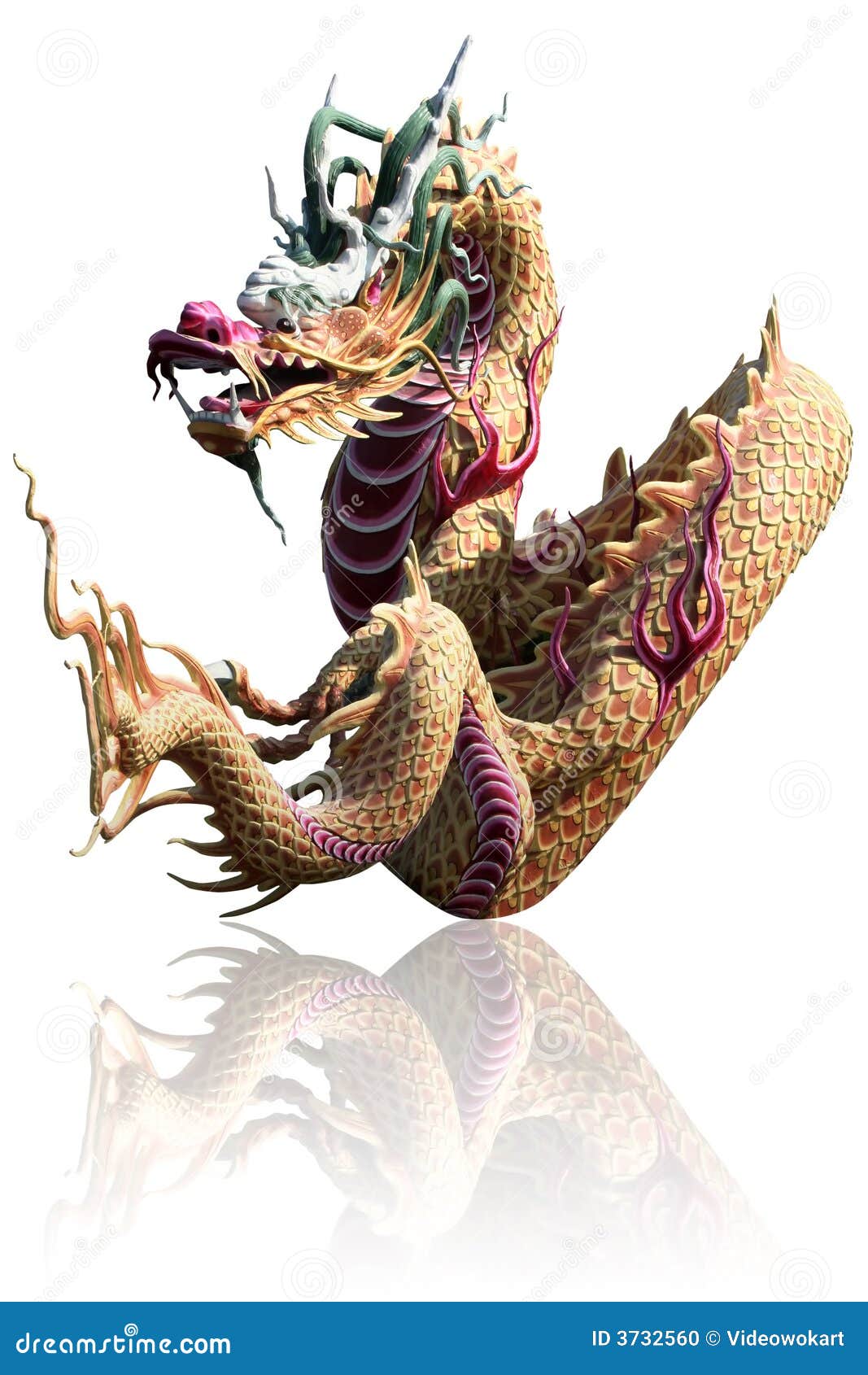 Asian dragon stock photo. Image of beijing, colourful - 3732560