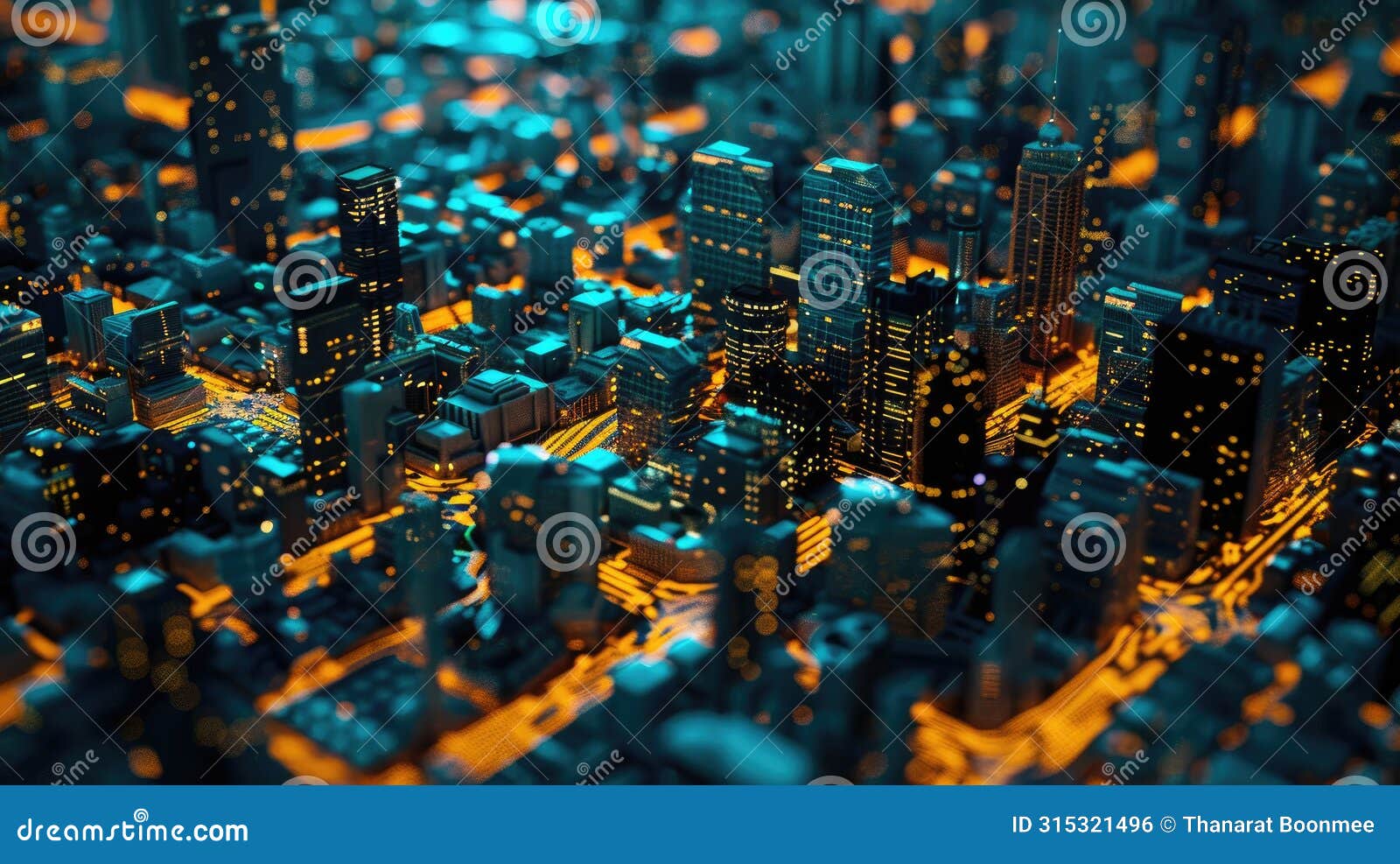 Asian Electronics and Semiconductor Industry Concept, Illustrating ...