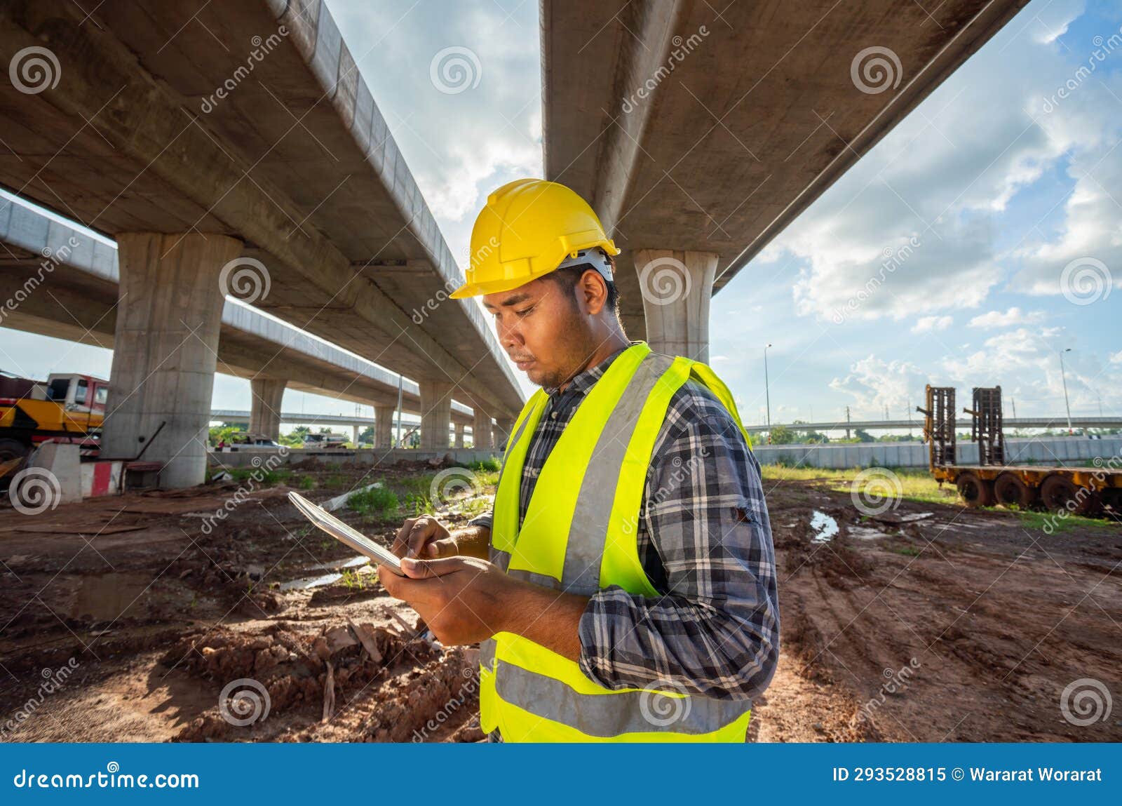 Asian Engineering Inspected the Structure Road Construction Work at ...