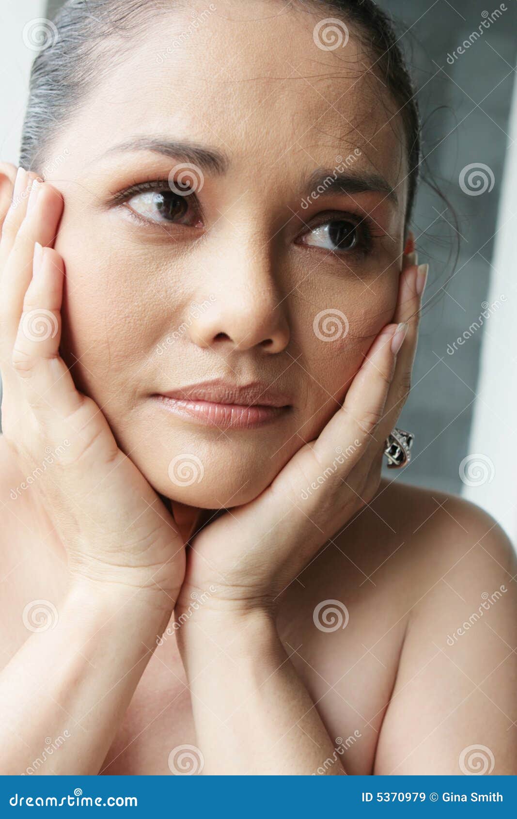 Asian face stock image. Image of female, beauty, gorgeous - 5370979