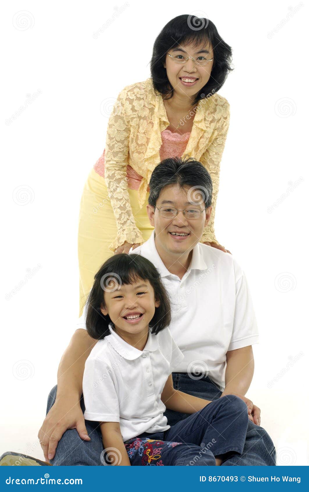 Asian family stock image. Image of asia, living, portrait - 8670493