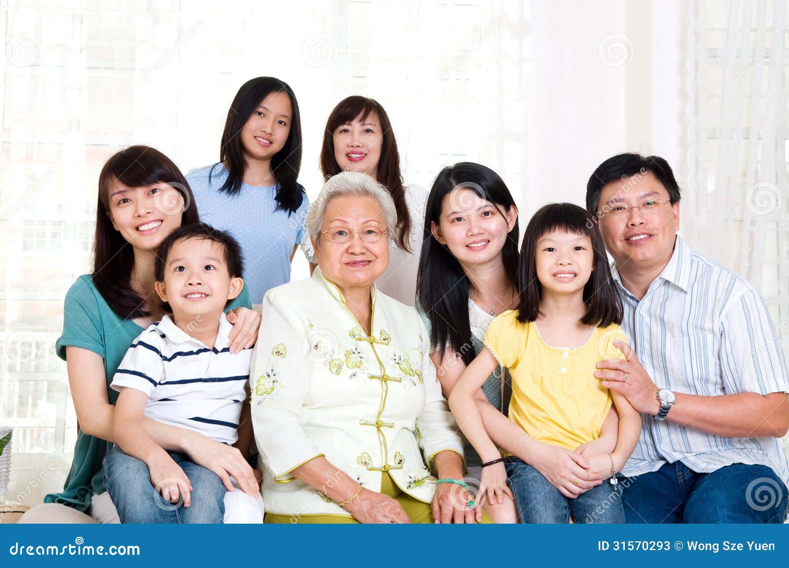 Asian family stock image. Image of generation, elderly - 31570293