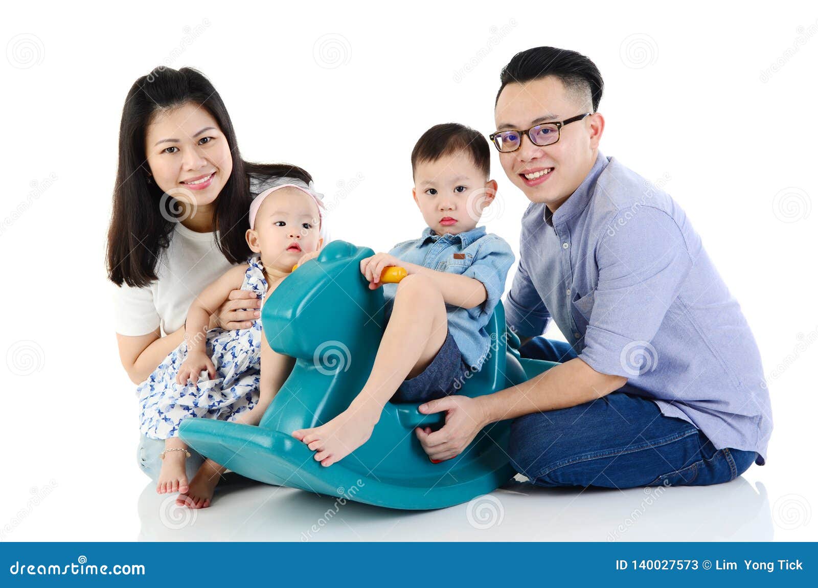 Beautiful and Lovely Asian Family Stock Image - Image of home, adult ...