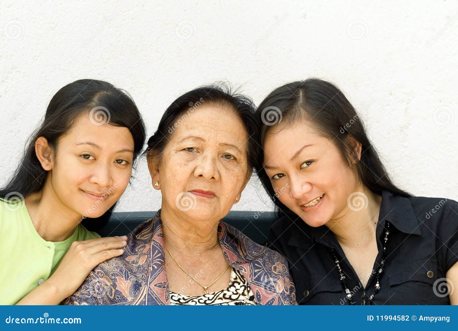Asian Family Women Generation Stock Photo - Image of teenager, teens ...