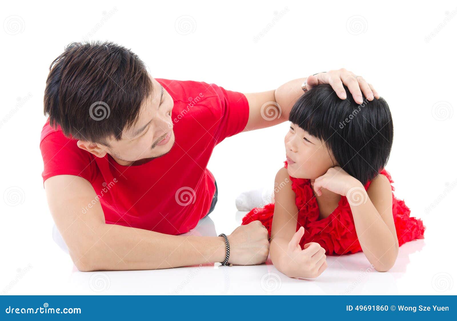 Asian father and daughter stock photo. Image of malaysian - 49691860