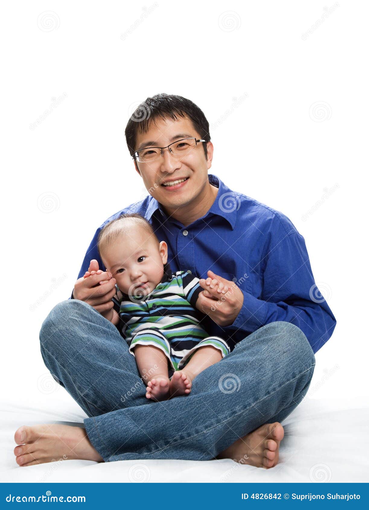 Asian father and son stock photo. Image of family, childhood - 4826842