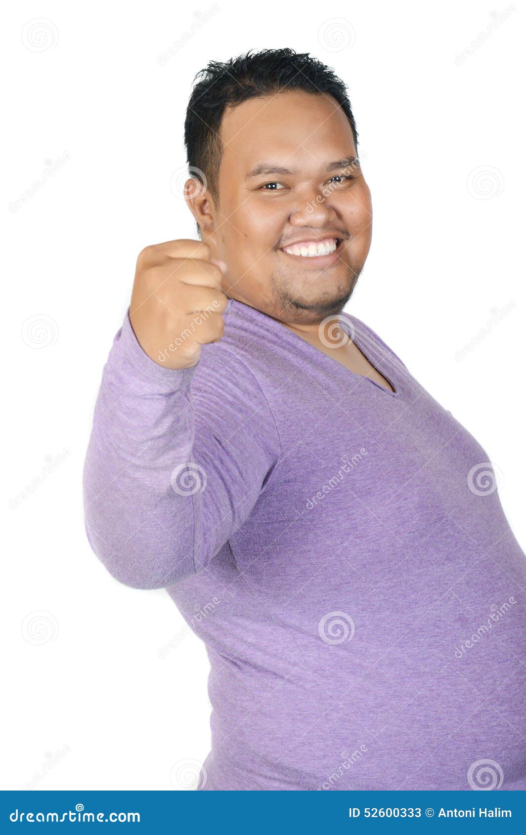 Asian fatman stock image. Image of obese, fatness, heavy - 52600333