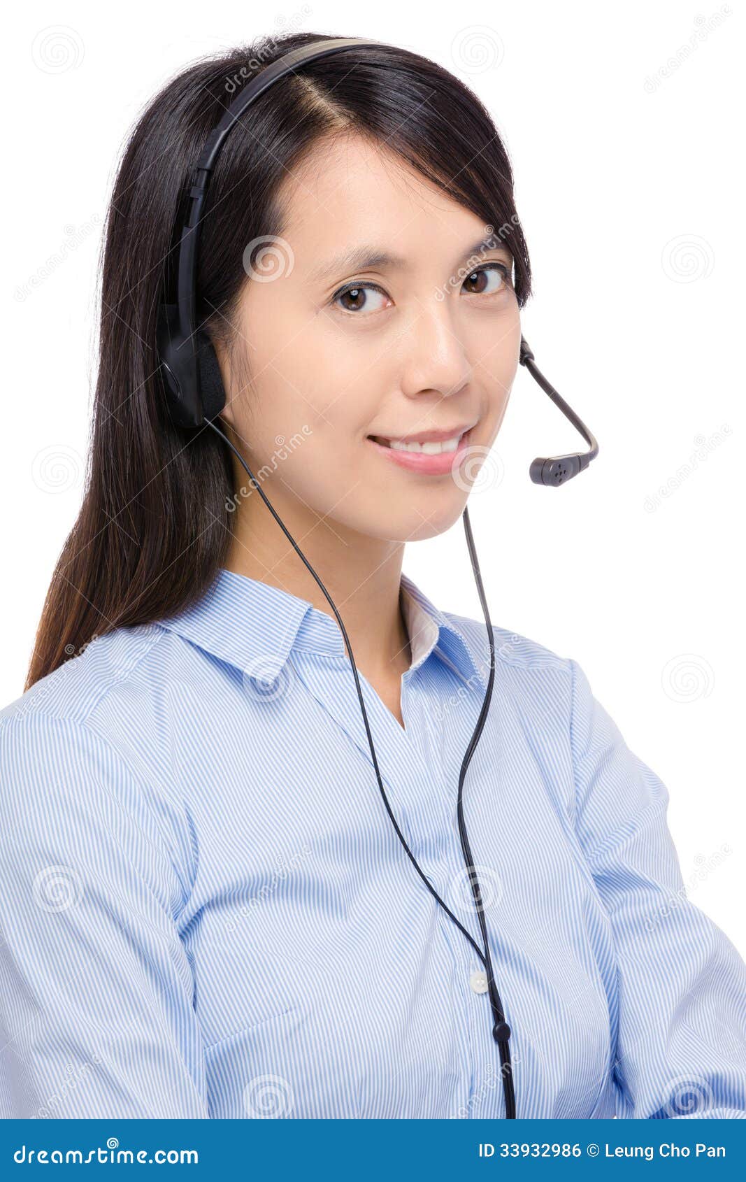 Asian Female Customer Service Stock Photo - Image of businesswoman ...