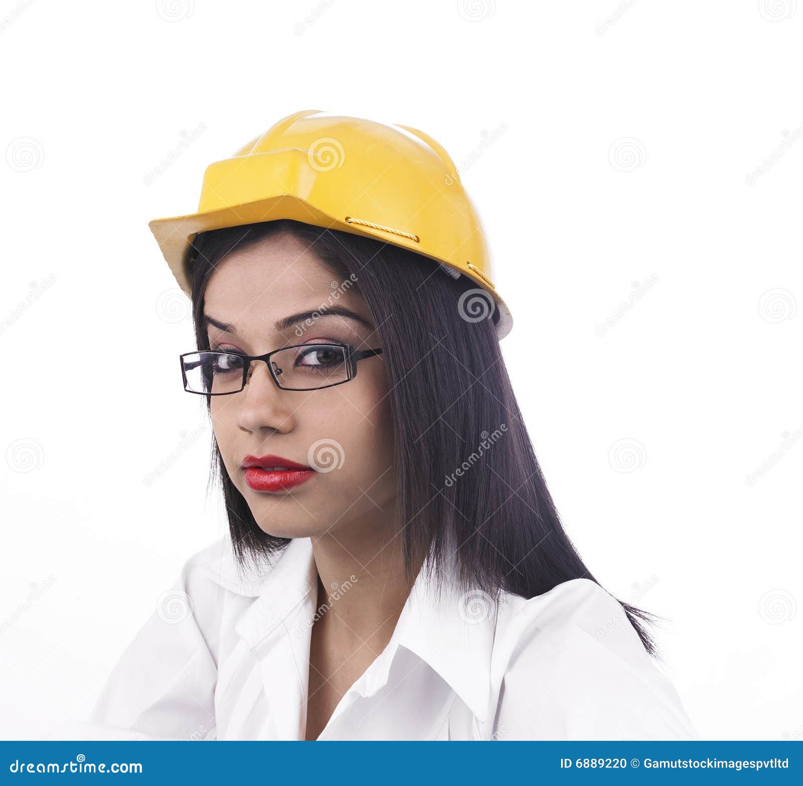 Asian female engineer stock photo. Image of female, beautiful - 6889220
