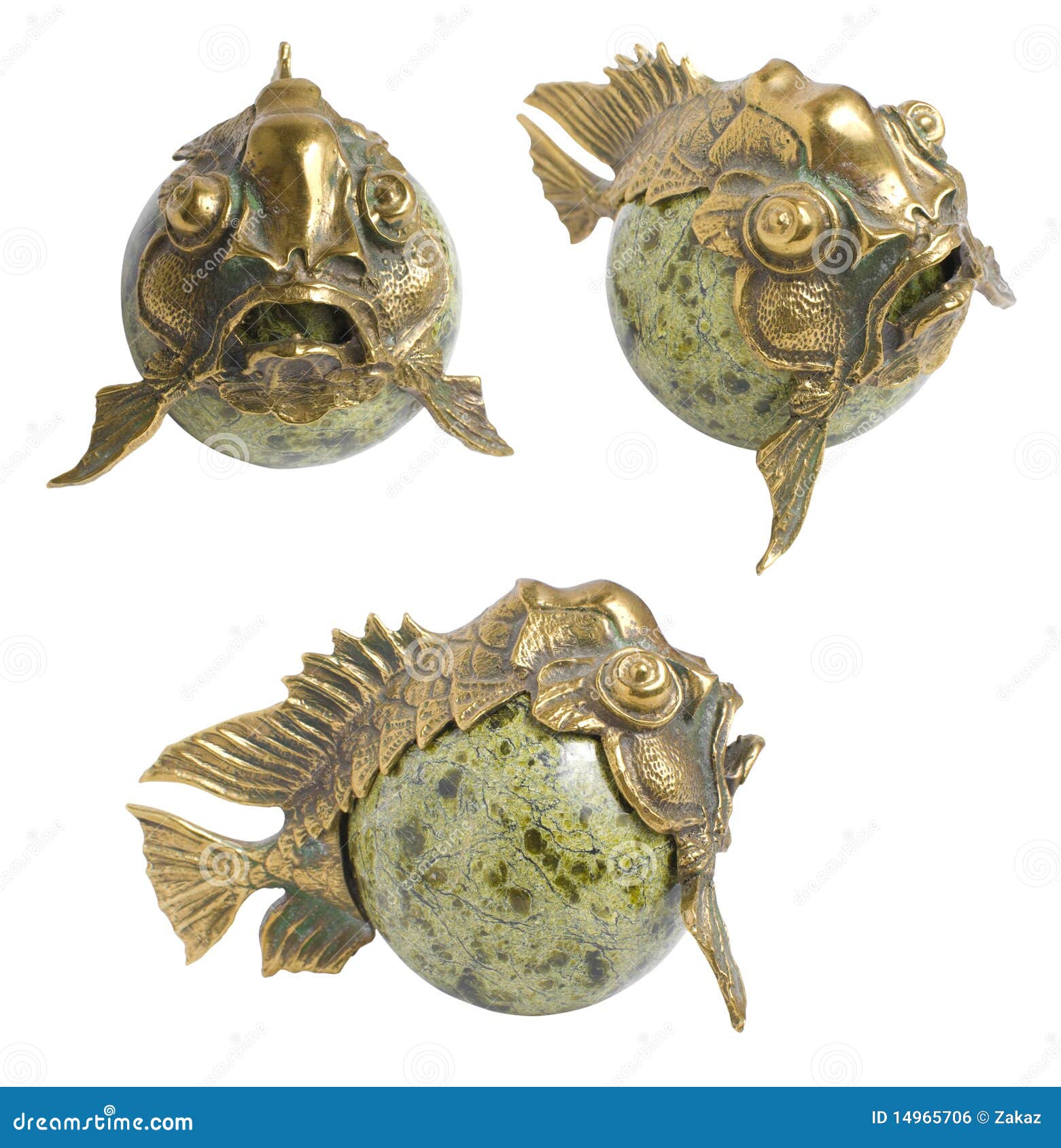 Asian Fen-shui Fish | Isolated Stock Photo - Image of china, fish: 14965706