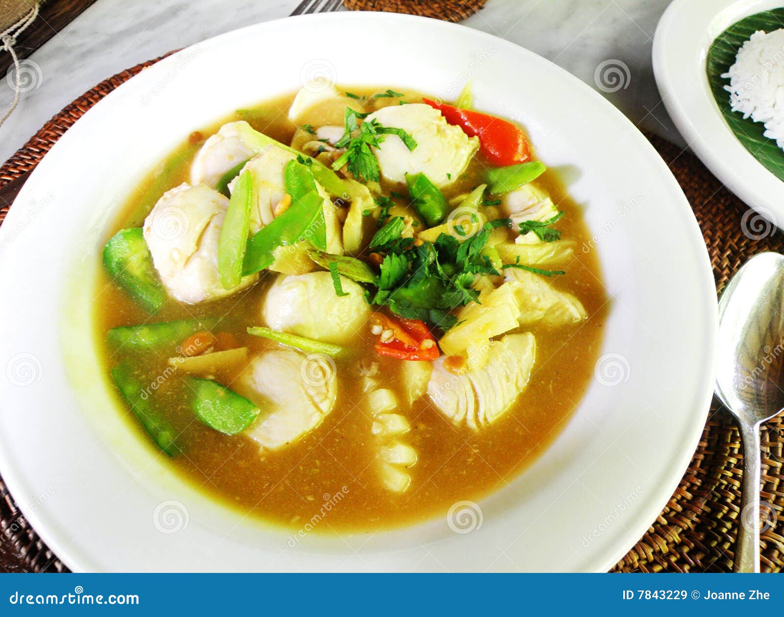 Asian Fish Stew - Ethnic Dish Stock Image - Image of appetizing, asia ...