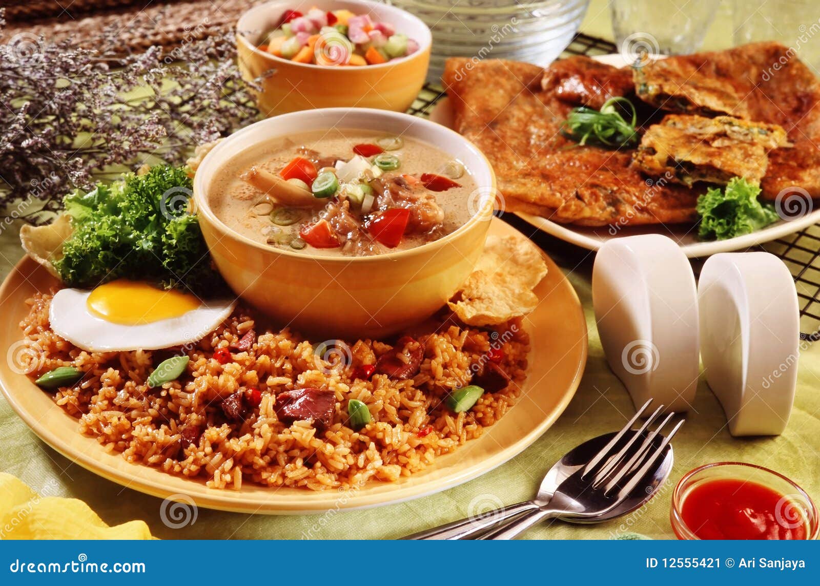 Asian Food Stock Image - Image: 12555421