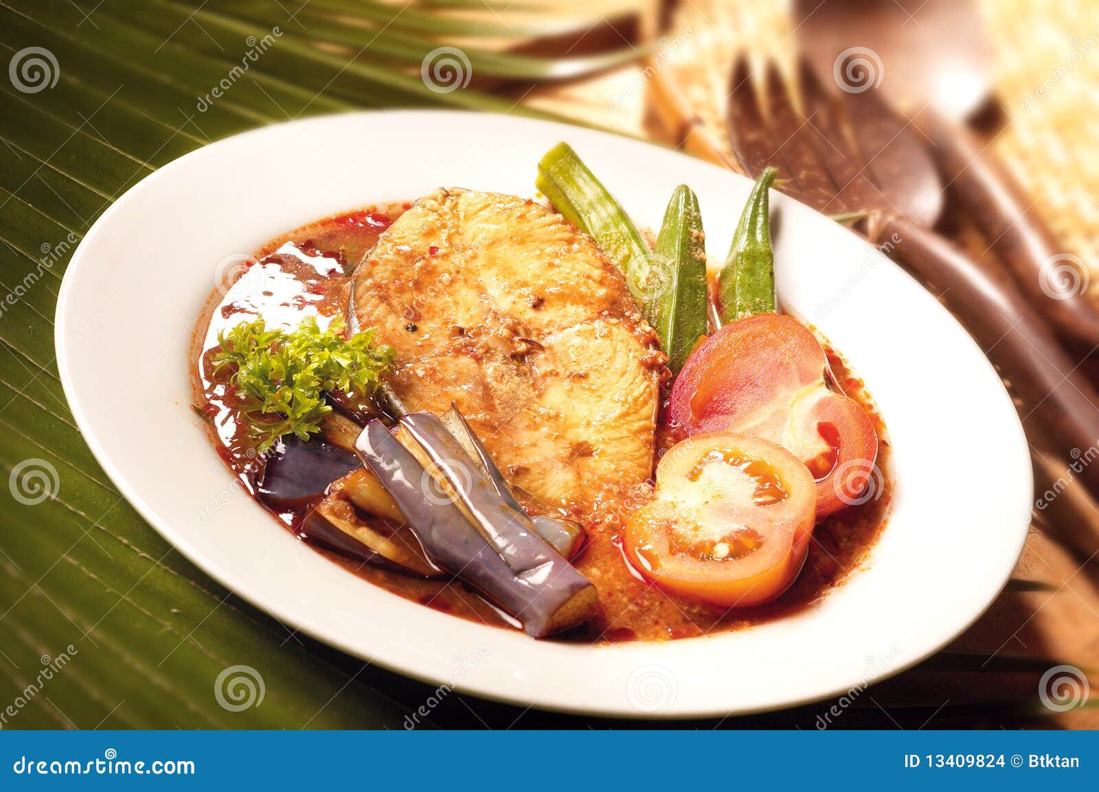 Asian food asam fish stock photo. Image of alive, plate - 13409824