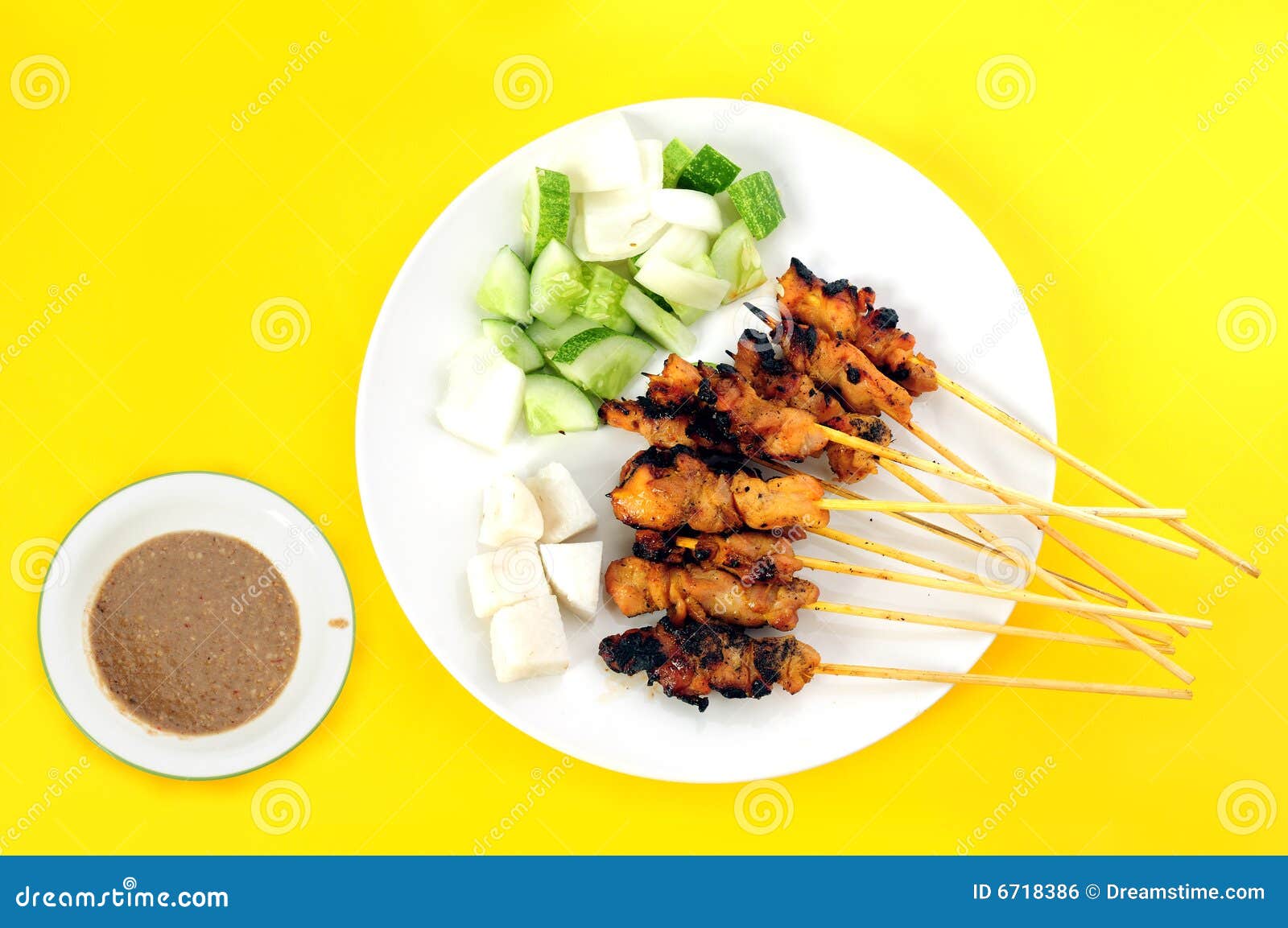 Asian food Satey stock photo. Image of lamb, recipe, indonesian - 6718386