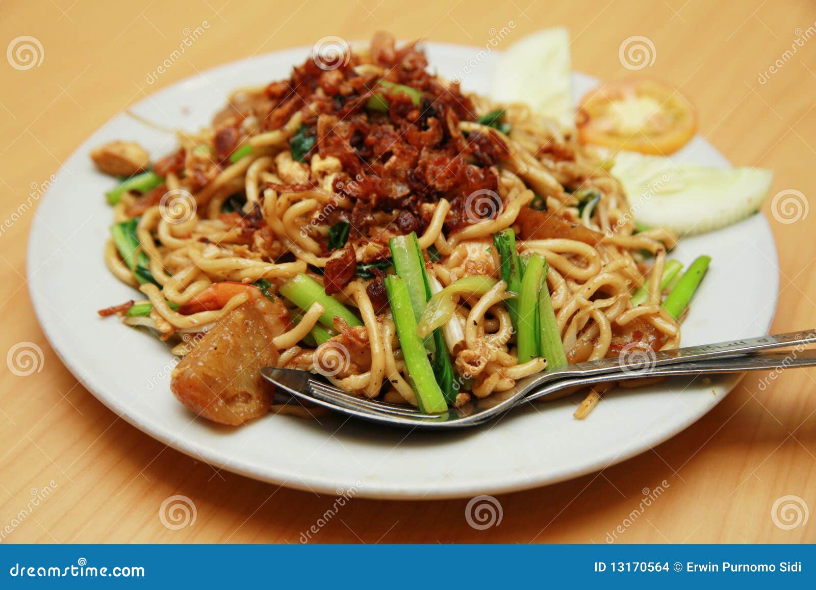 Asian fried noodle stock photo. Image of noodle, chinese - 13170564