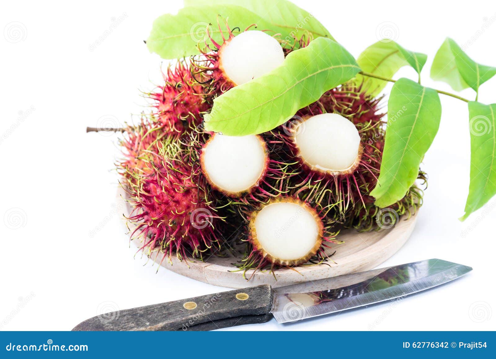 Asian Fruit Rambutan or Negrito Stock Photo - Image of asia, plant ...