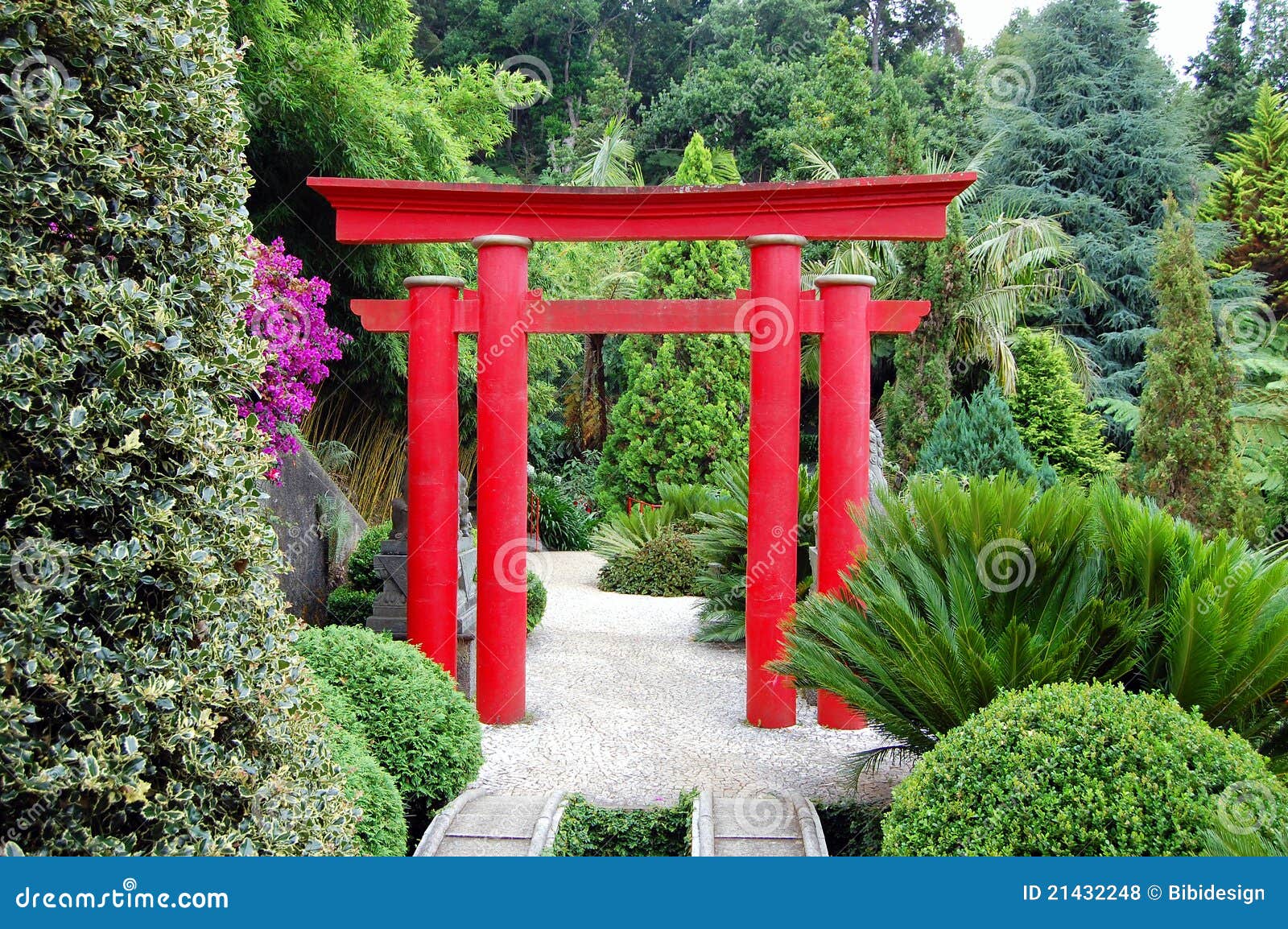 Asian garden stock photo. Image of oriental, postcard - 21432248