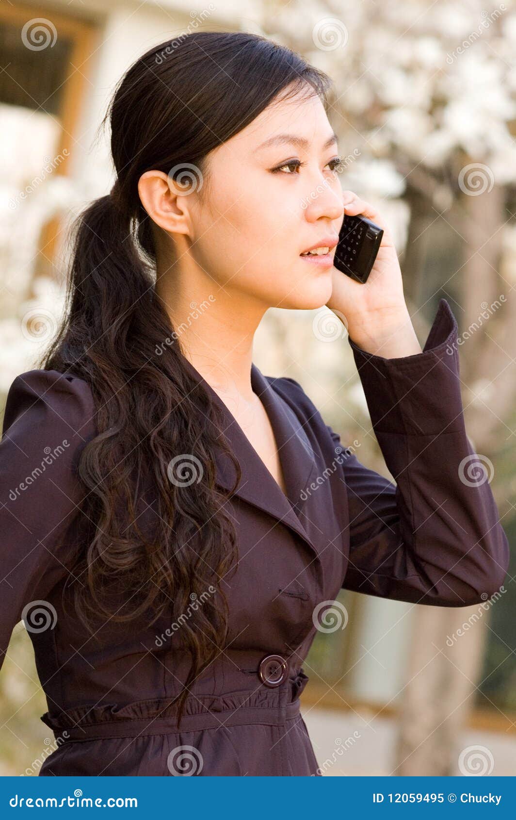 Asian girl stock image. Image of posing, portrait, girl - 12059495