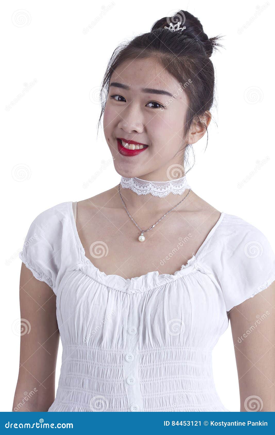 Asian Girl Closeup Portrait Stock Image Image Of Beauty Character