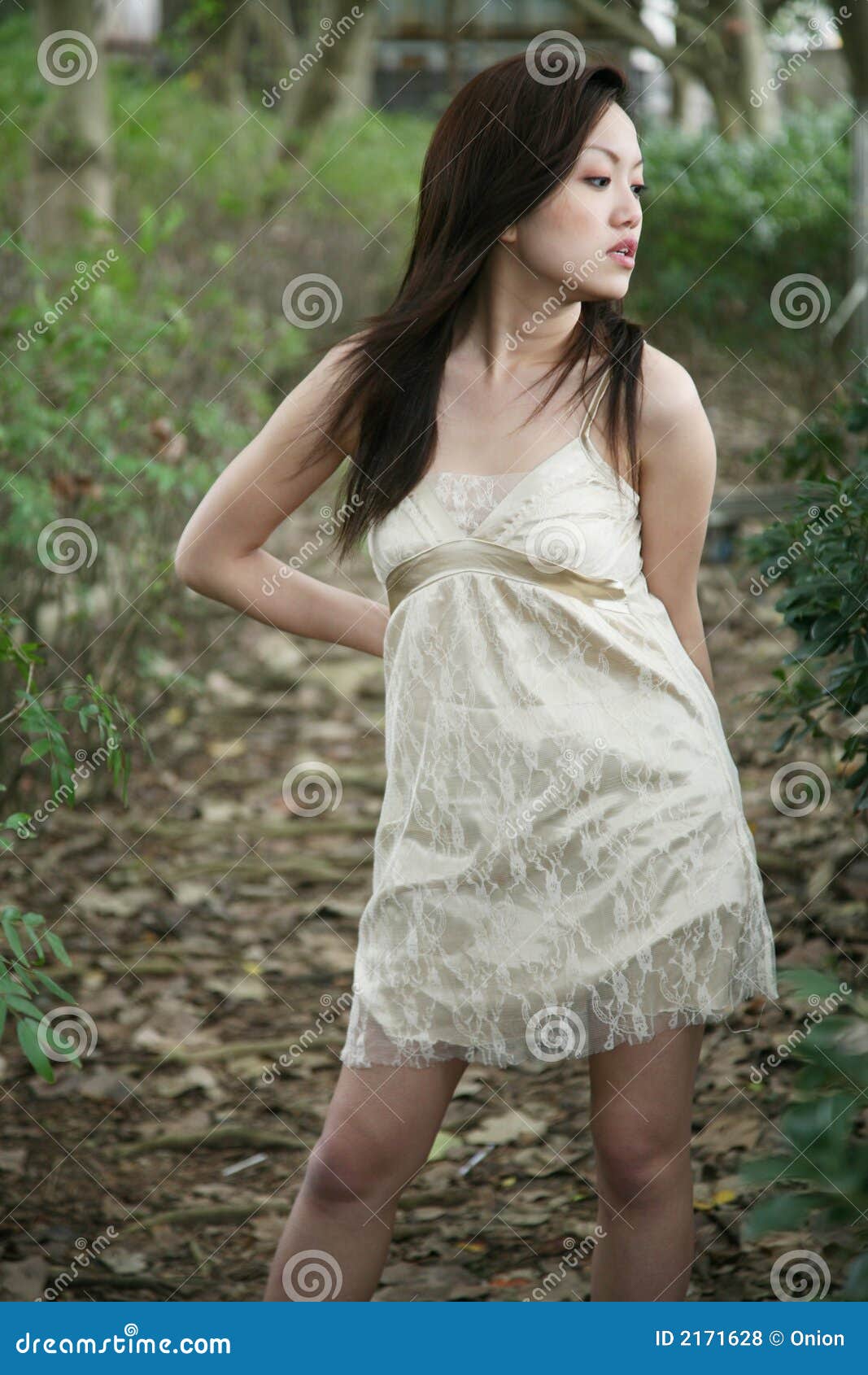 Asian girl looking away stock photo. Image of chinese - 2171628