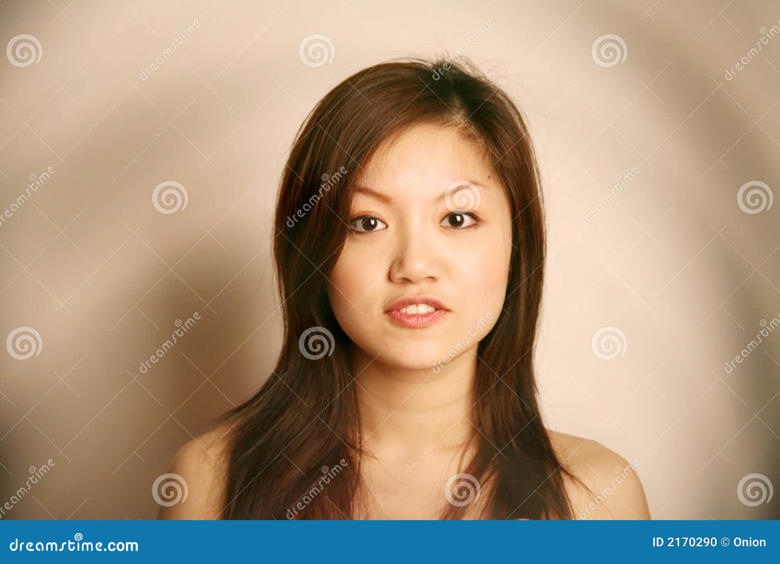 Asian Girl Looking at Viewer Stock Photo - Image of cute, playful: 2170290