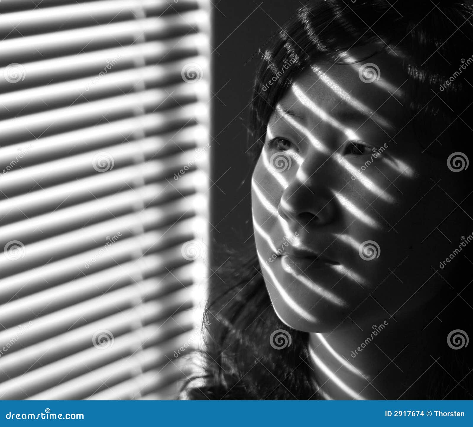 Asian Girl Next To Window stock photo. Image of hair, asian - 2917674