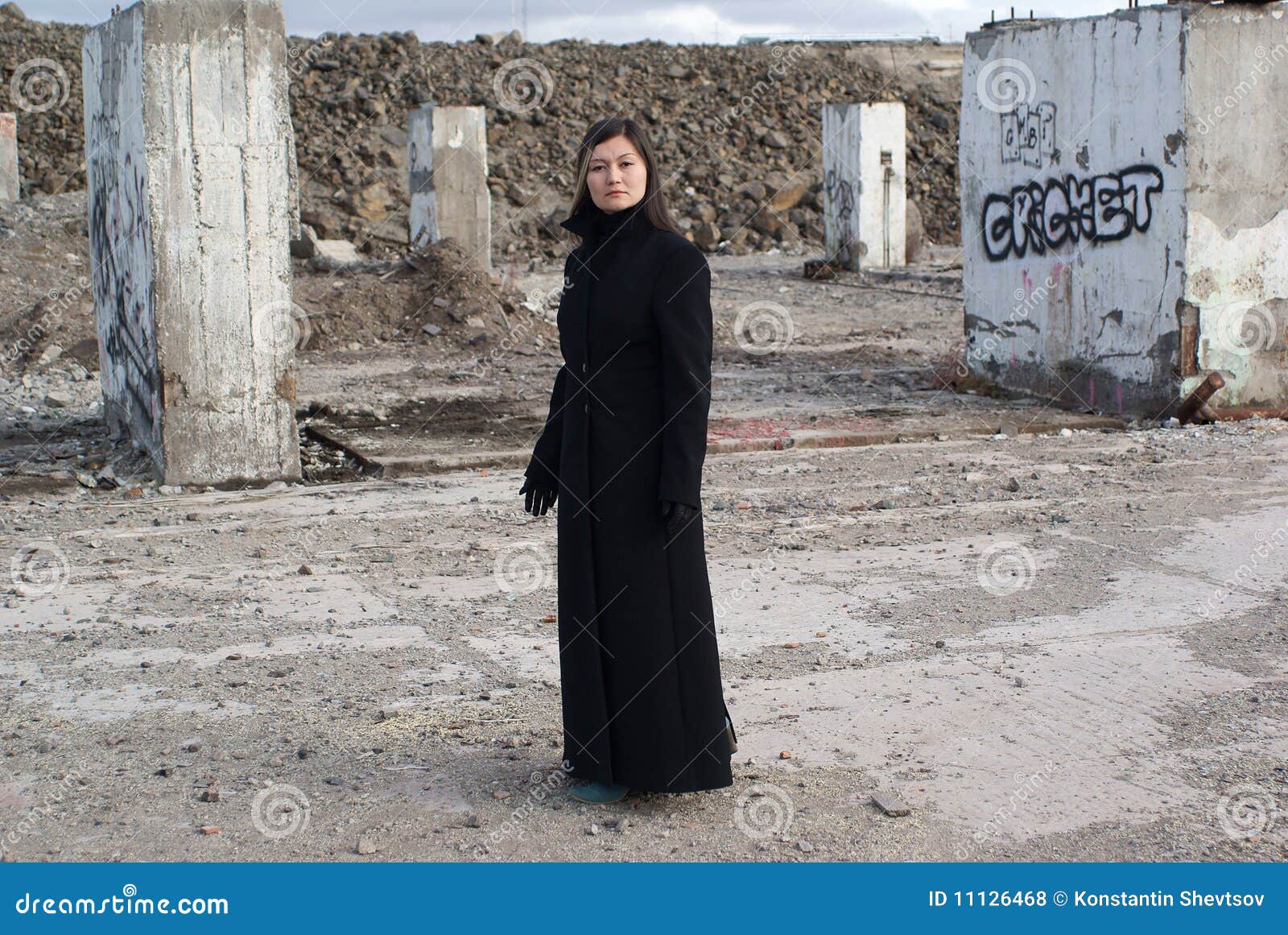 Asian goth woman stock photo. Image of hair, woman, clothing - 11126468