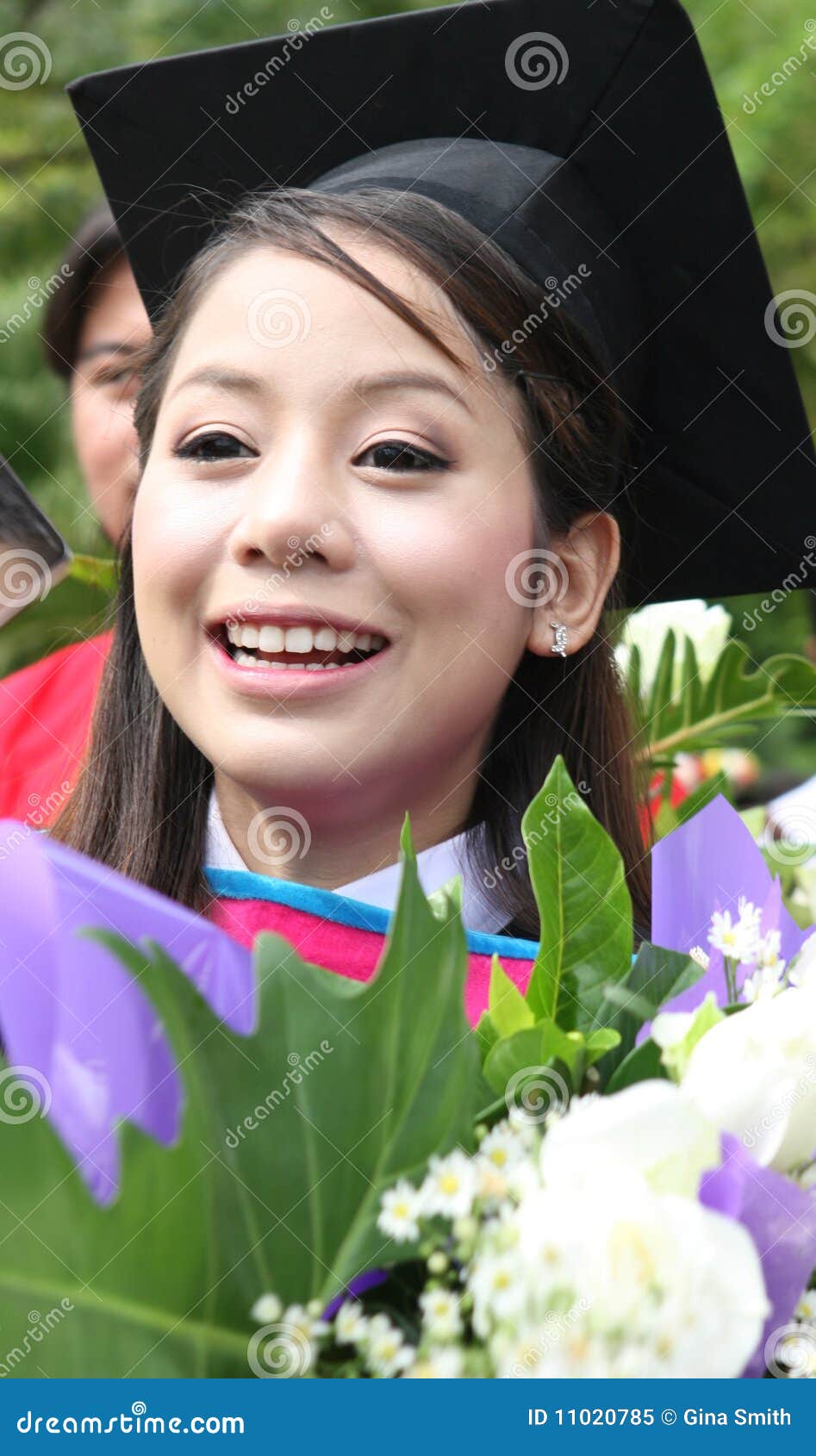 Asian graduate. stock image. Image of beautiful, masters - 11020785