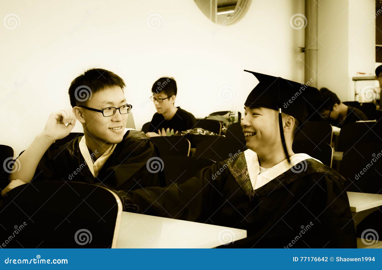 Asian Graduation Picture at Class 8 Editorial Photography - Image of ...