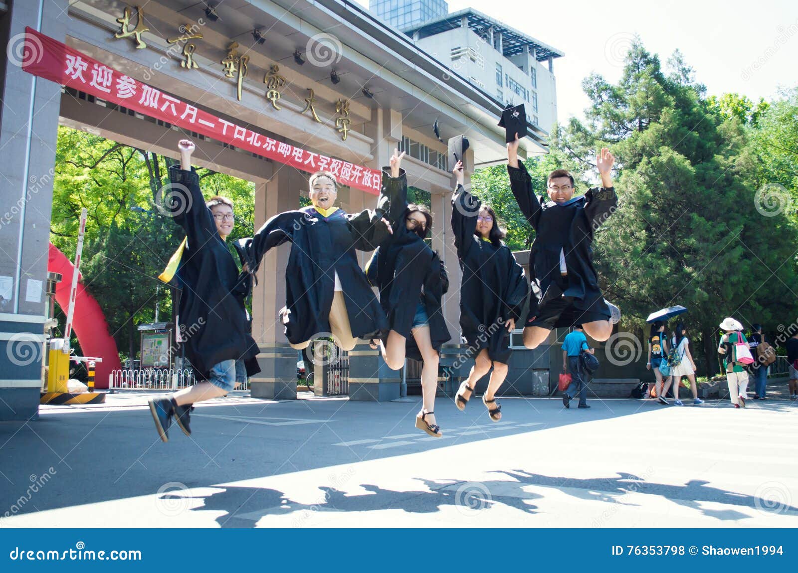 Asian Graduation picture 2 editorial stock photo. Image of females ...