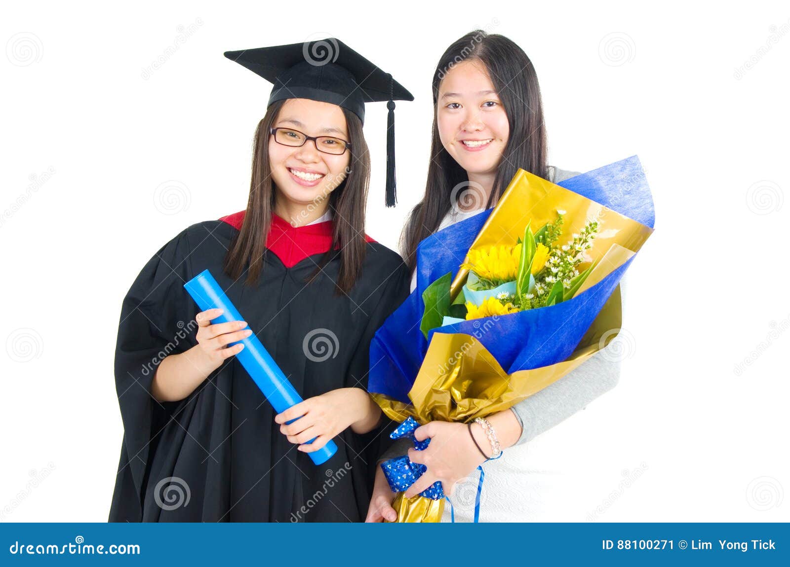 Asian graduation stock image. Image of success, achievement - 88100271