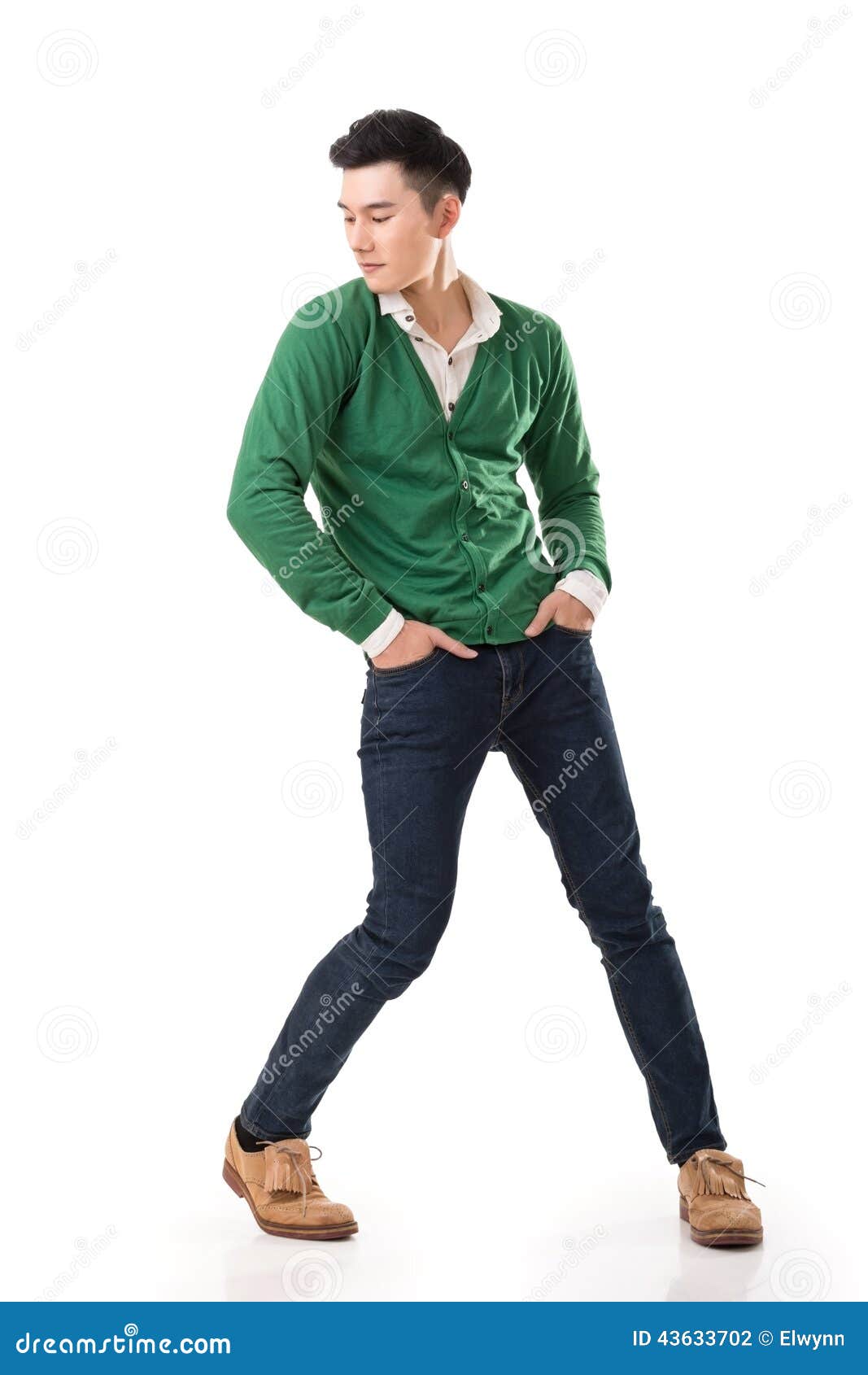 Asian Guy With Dramatic Pose Stock Image | CartoonDealer.com #43633741