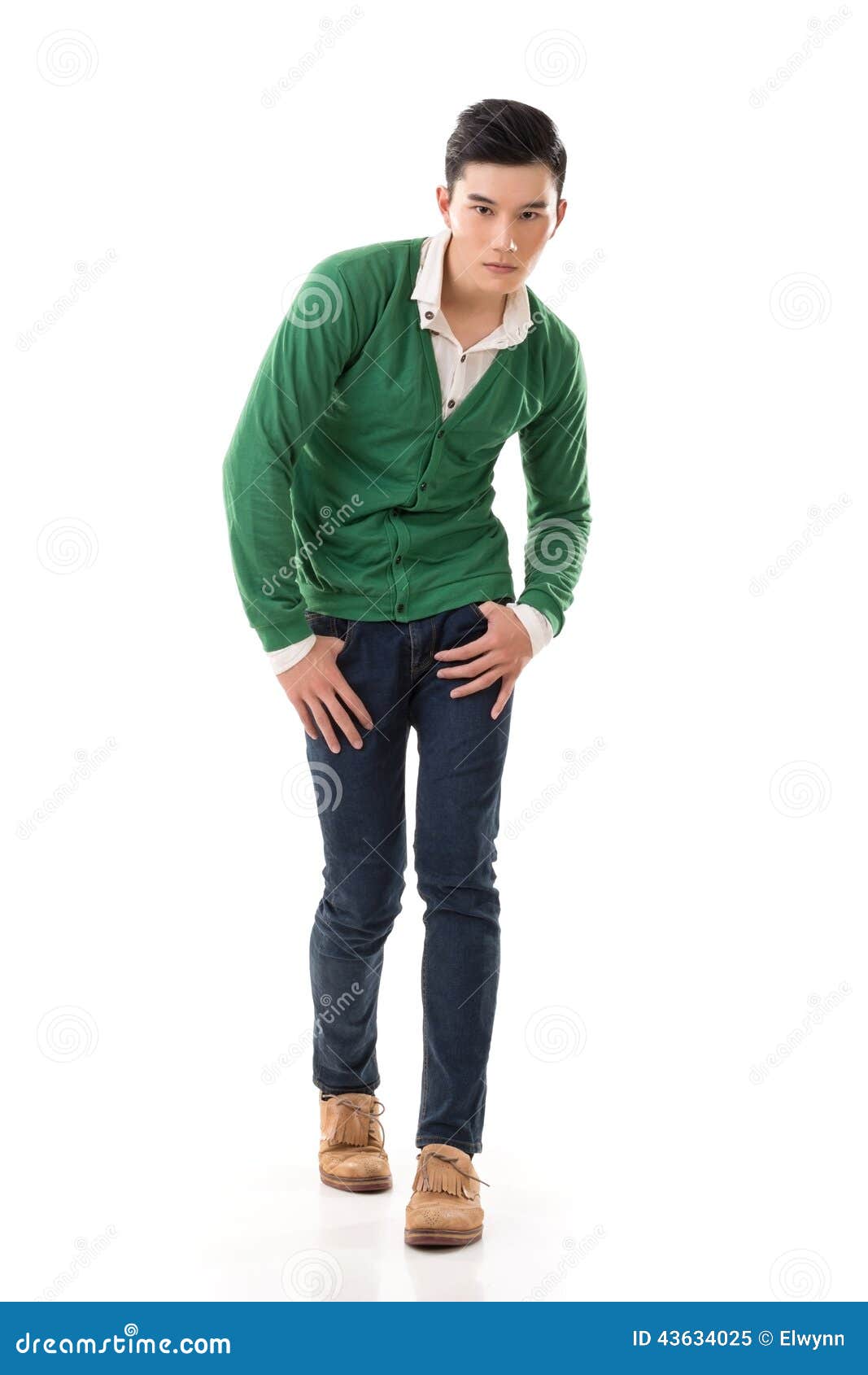 Asian Guy with Dramatic Pose Stock Image - Image of china, length: 43634025