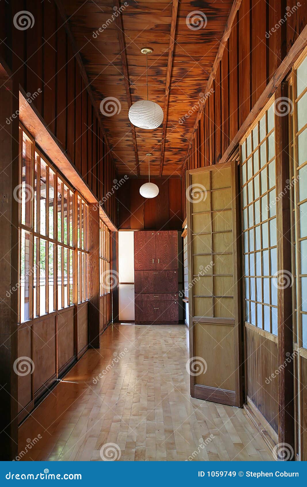 Asian Hallway stock image. Image of architecture, construction - 1059749