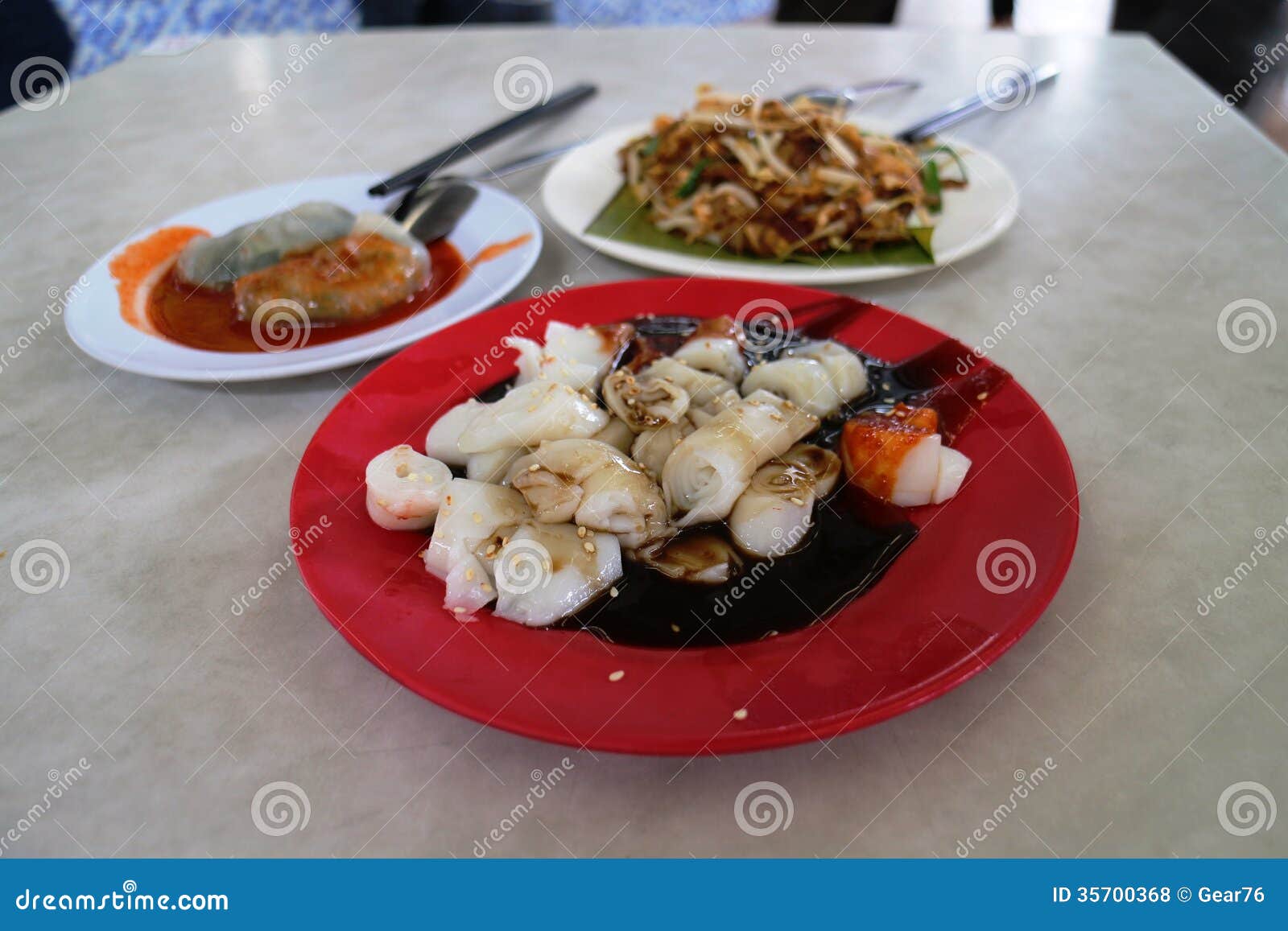 Asian Hawker Food stock photo. Image of delicious, good - 35700368