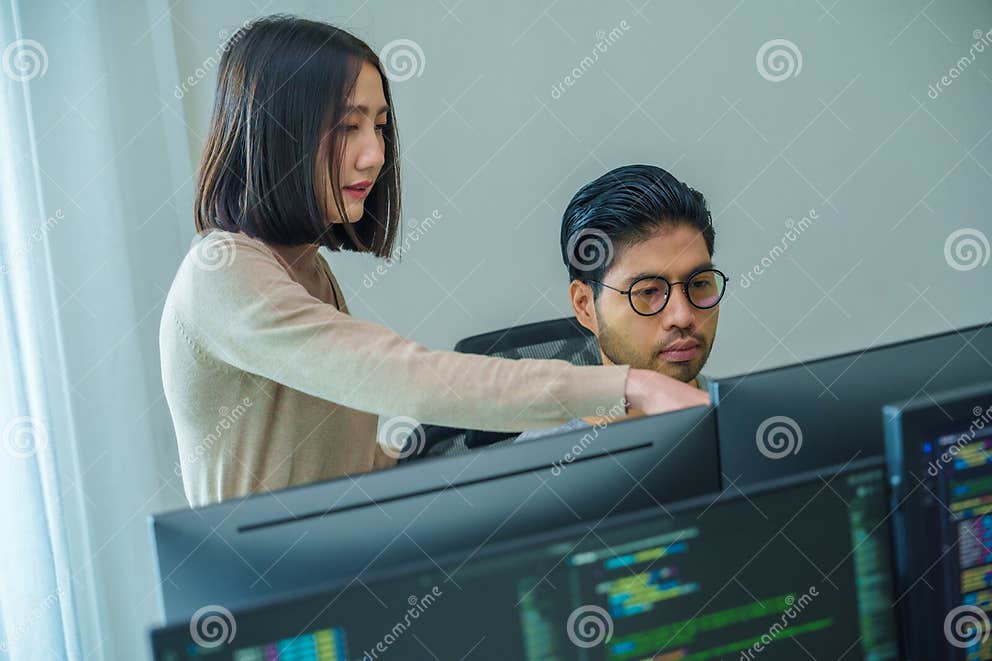 Asian and Indian Developer Team Discussion Feedback Analysis Coding ...