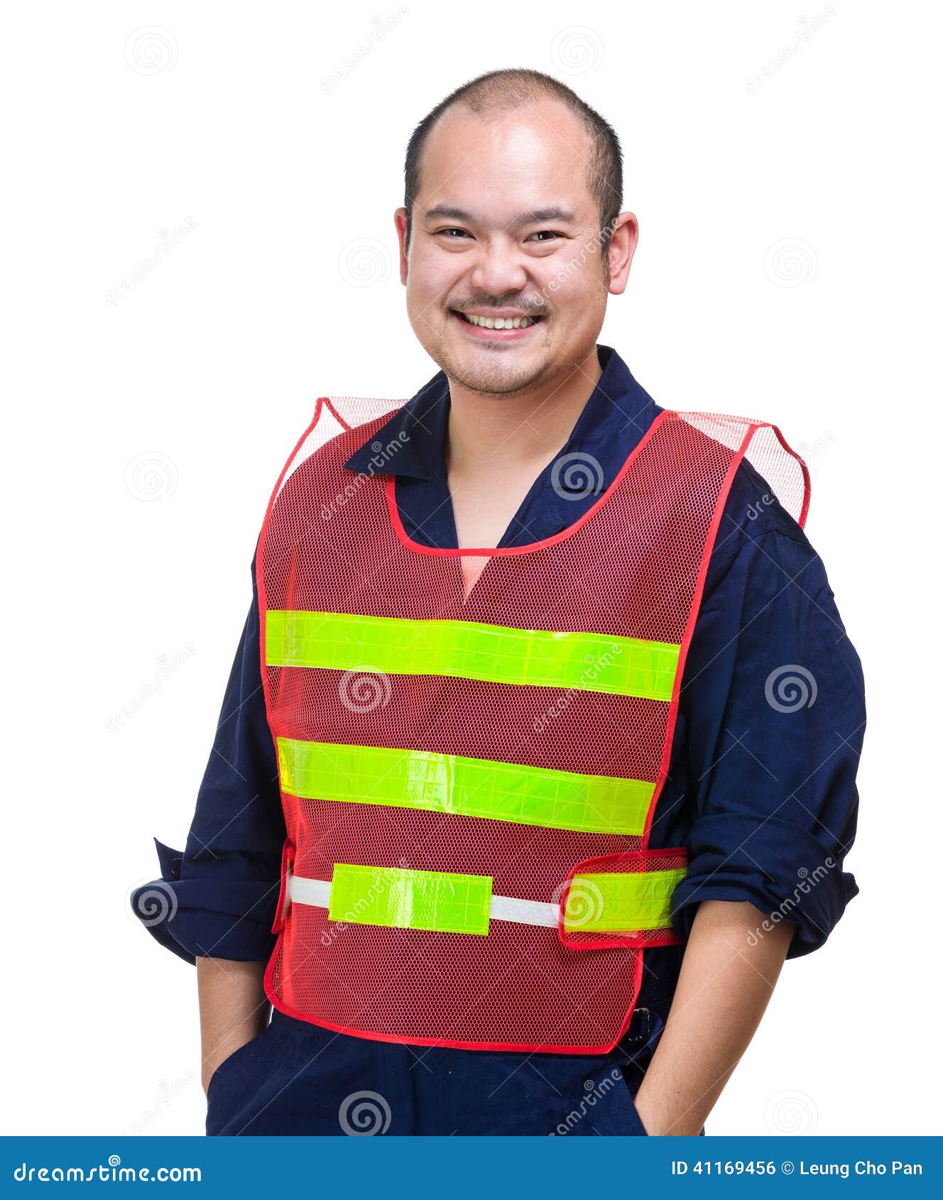 Asian Industrial Engineer In Hard Hat Wearing Safety Jacket Plan Work ...