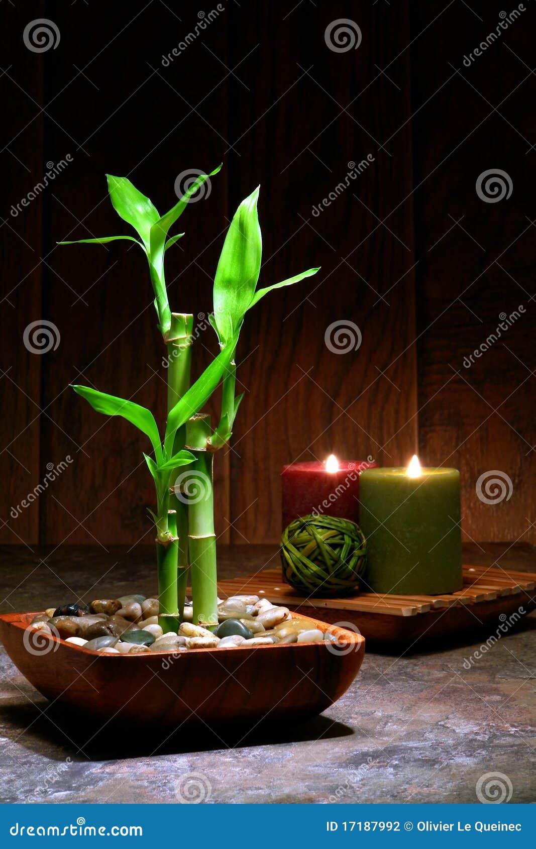 Asian Inspired Zen Relaxation Scene with Bamboo Stock Photo - Image of ...