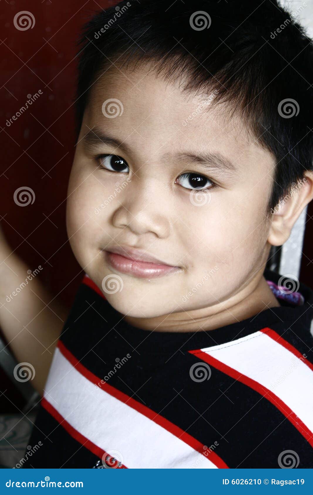 Asian Kid stock photo. Image of facial, expression, nose - 6026210