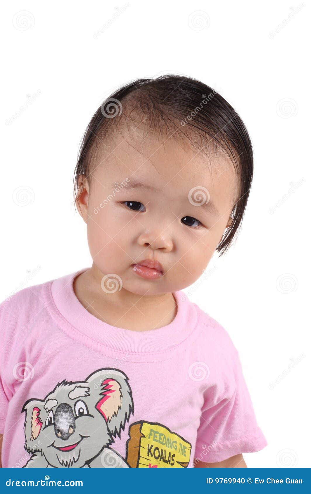 Asian kid stock photo. Image of chinese, child, girl, pink - 9769940