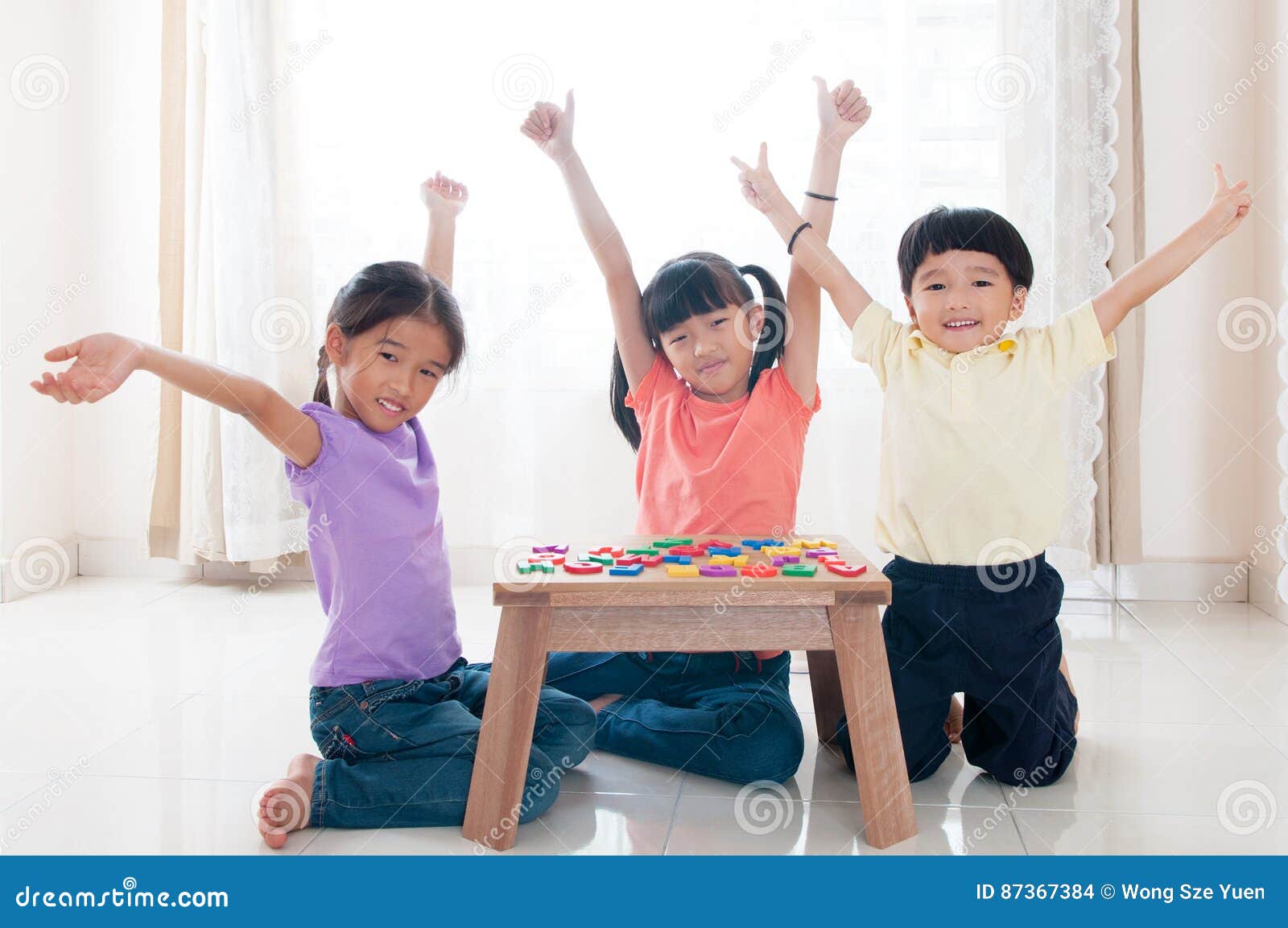 Asian kids stock photo. Image of girl, education, knowledge - 87367384