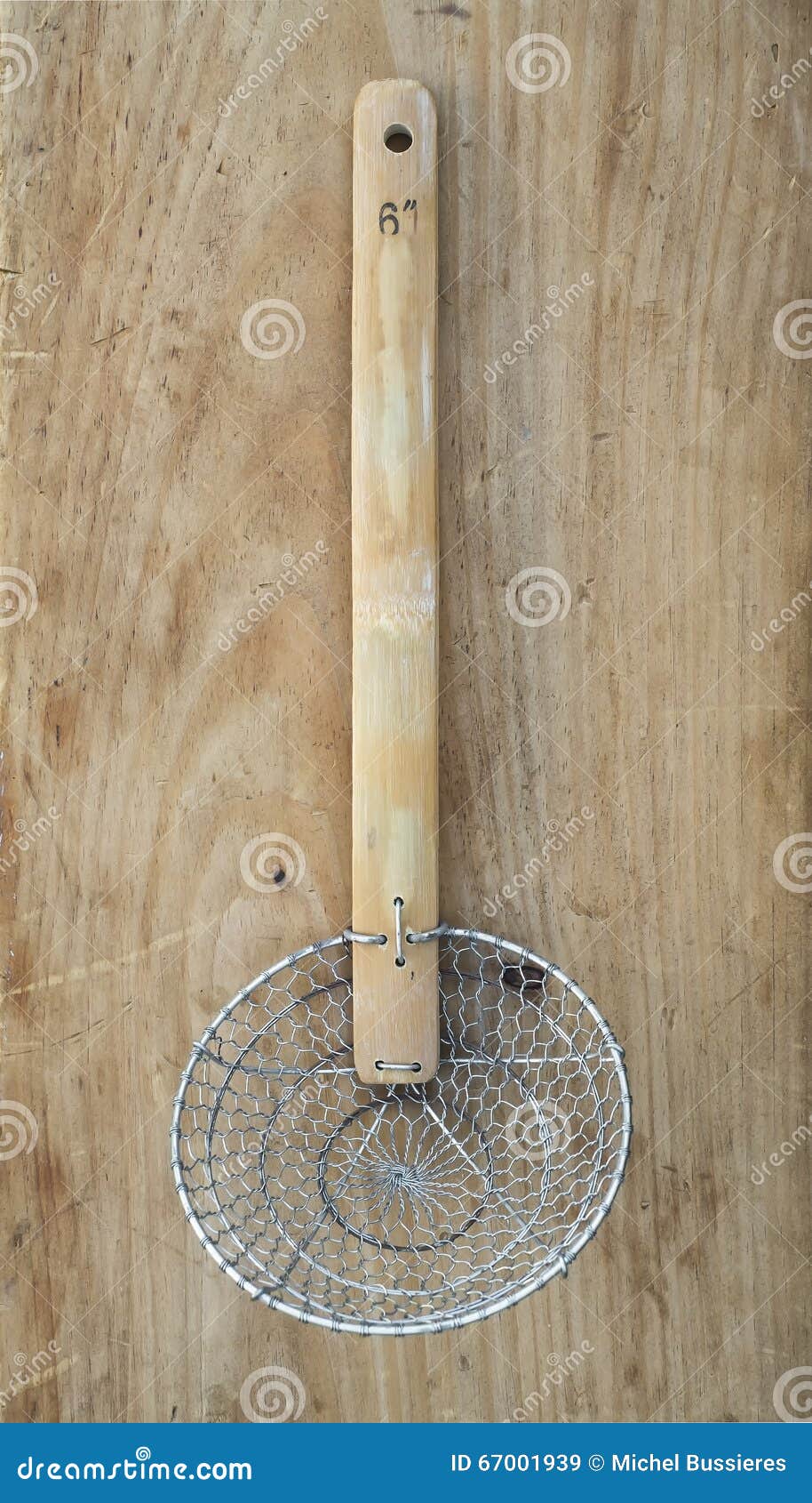 Asian Kitchen 6-inch Spider Strainer Stock Image - Image of traditional ...