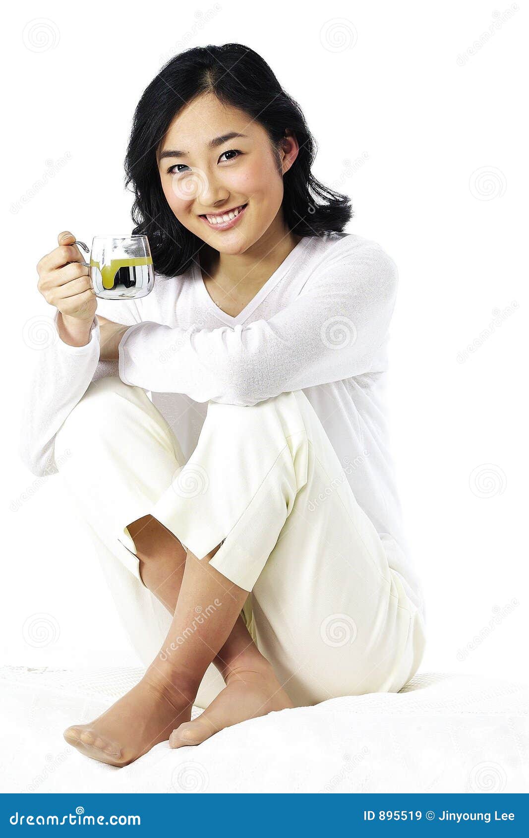 Asian Lady stock image. Image of shoulder, skin, trunk - 895519