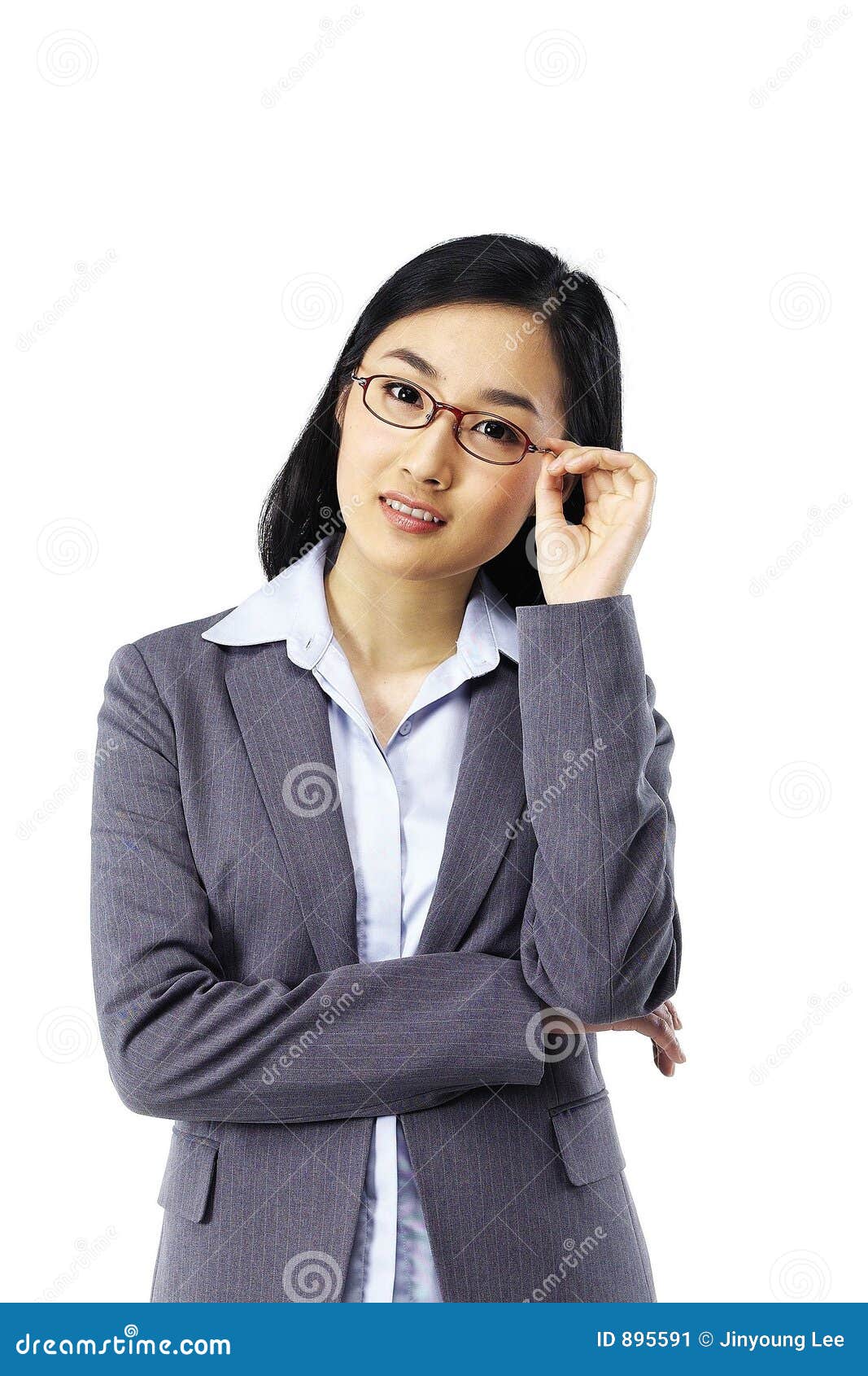 Asian Lady stock image. Image of gesture, smile, professional - 895591